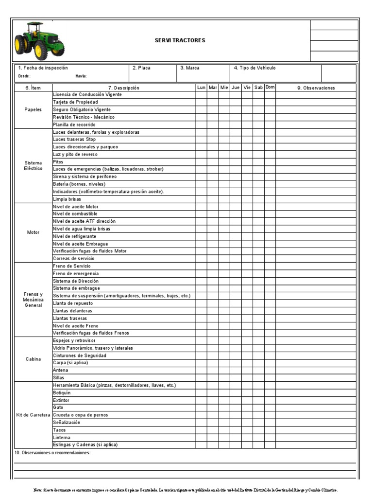 Tractor Preopacional | PDF | Vehículos de ruedas | Vehículos