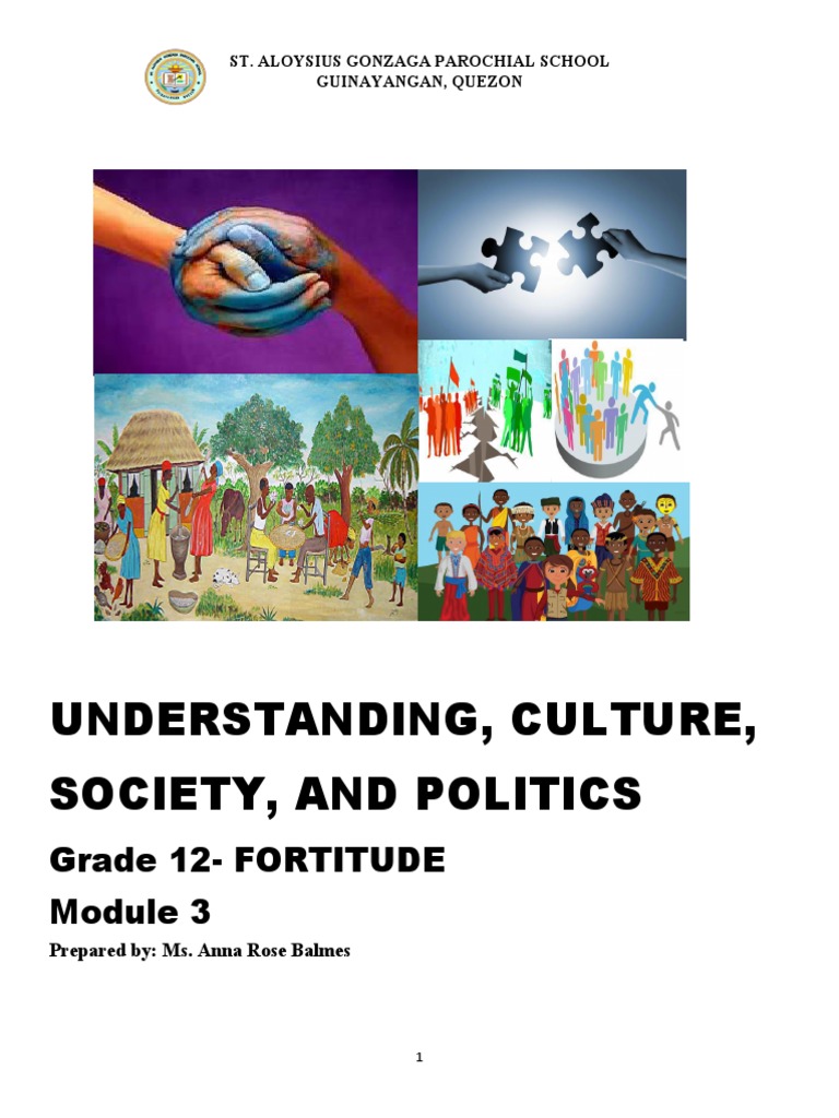 Module 2 Week 2-UCSP | PDF