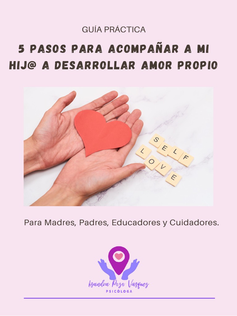 Ebook 5 Pasos Para Desarroollar Amor Propio Pdf Autoestima Amor