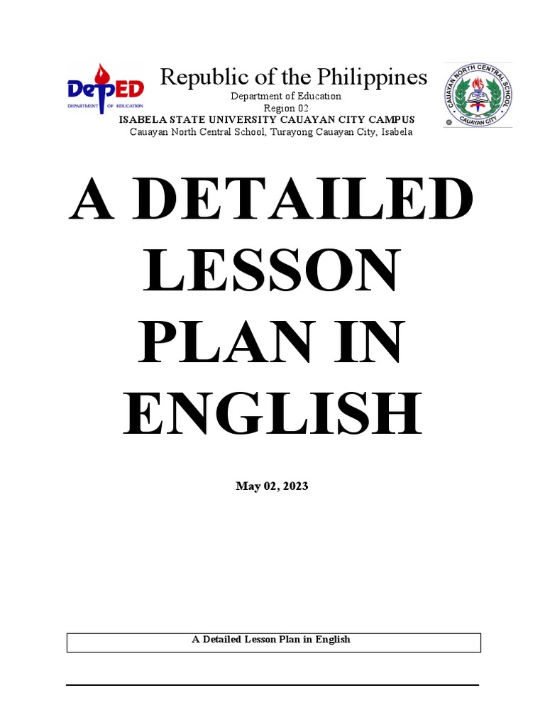 DLP 4TH Quarter Week 2 English | PDF | English Language | Teachers