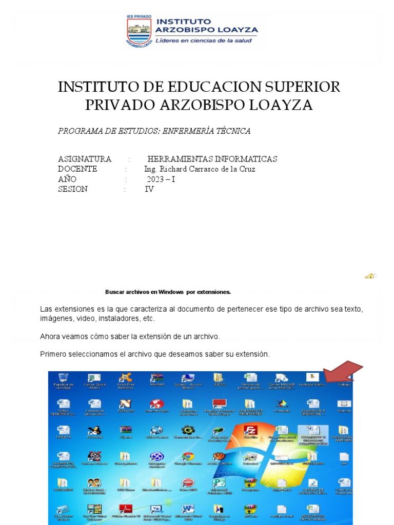 Sesion4 Instituto Arzobispo Loayza | PDF