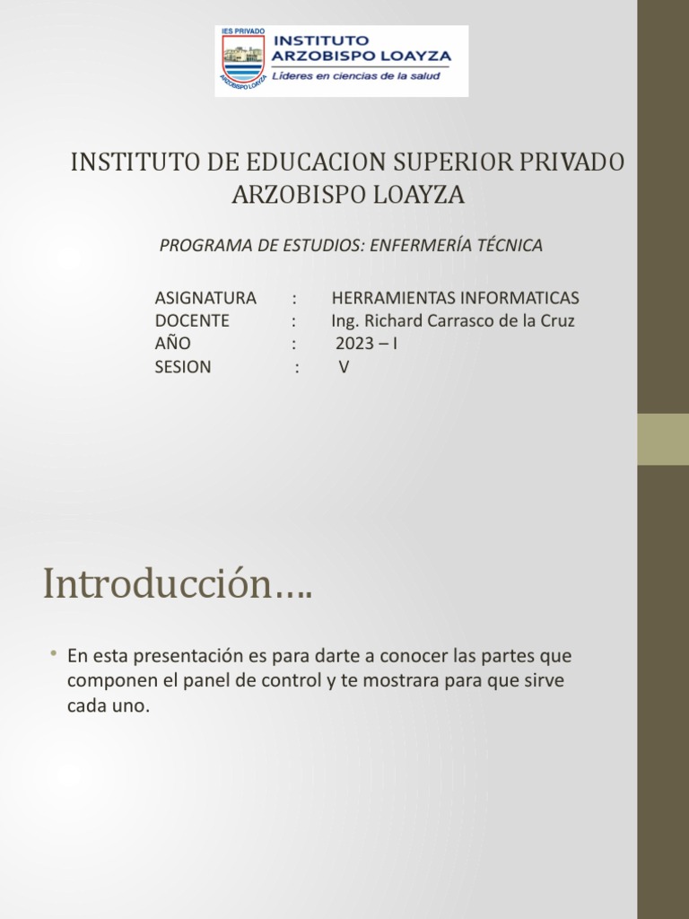 Sesion5 Instituto Arzobispo Loayza.pptx.ppt | PDF