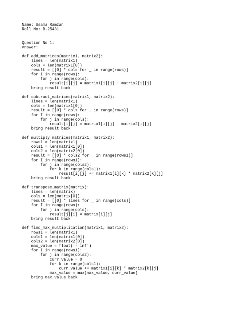 Usama Ramzan B-25431 V3 | PDF