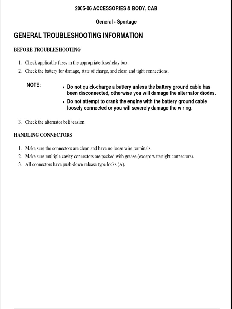 Body Control System | PDF | Electrical Connector | Trunk (Car)