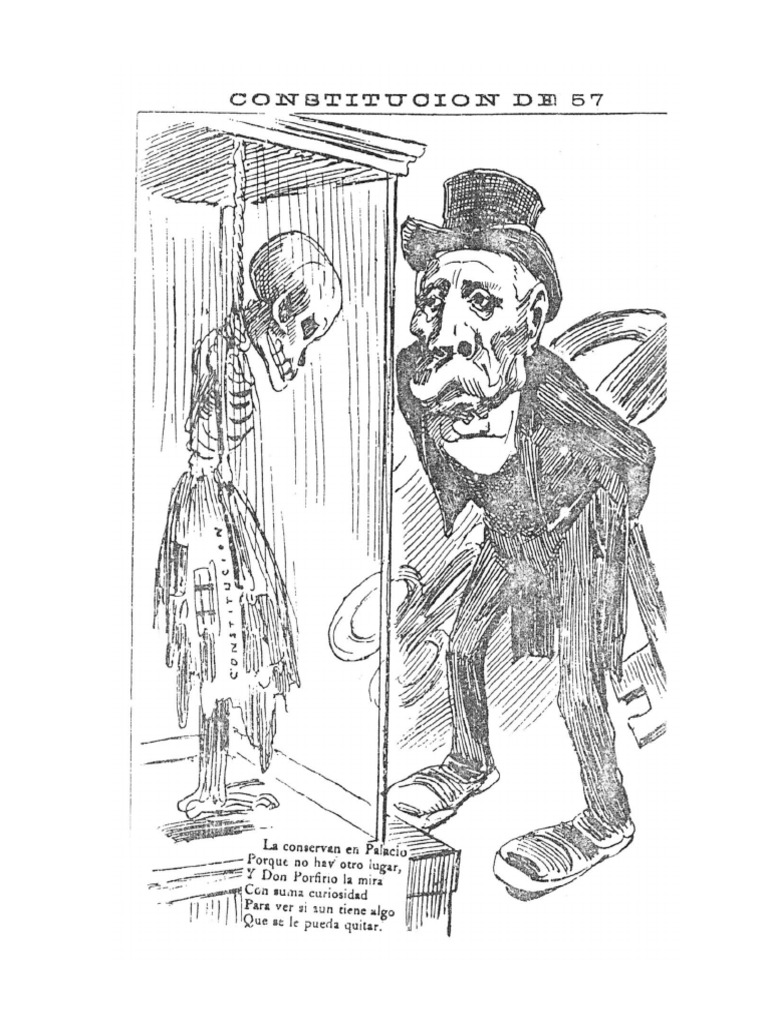 Caricatura Del Porfiriato | PDF | Caricatura | México