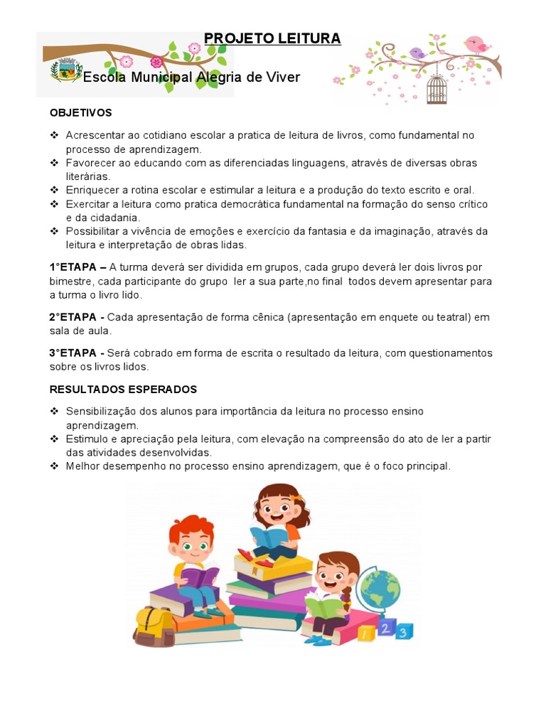 Projeto Leitura | PDF