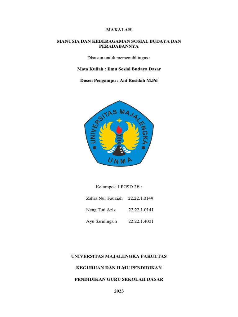 ISBD Kel.3 | PDF | Ilmu Sosial | Agama & Spiritualitas