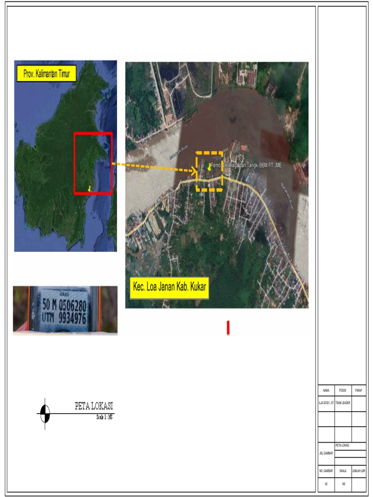 Contoh Gambar Peta Lokasi | PDF