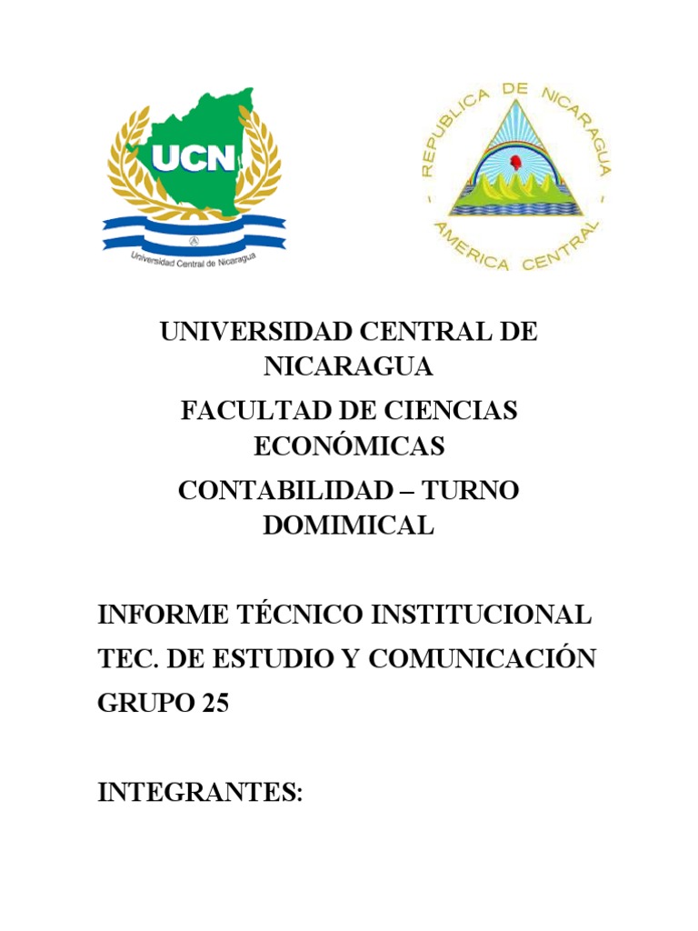 Informe Técnico Institucional | PDF