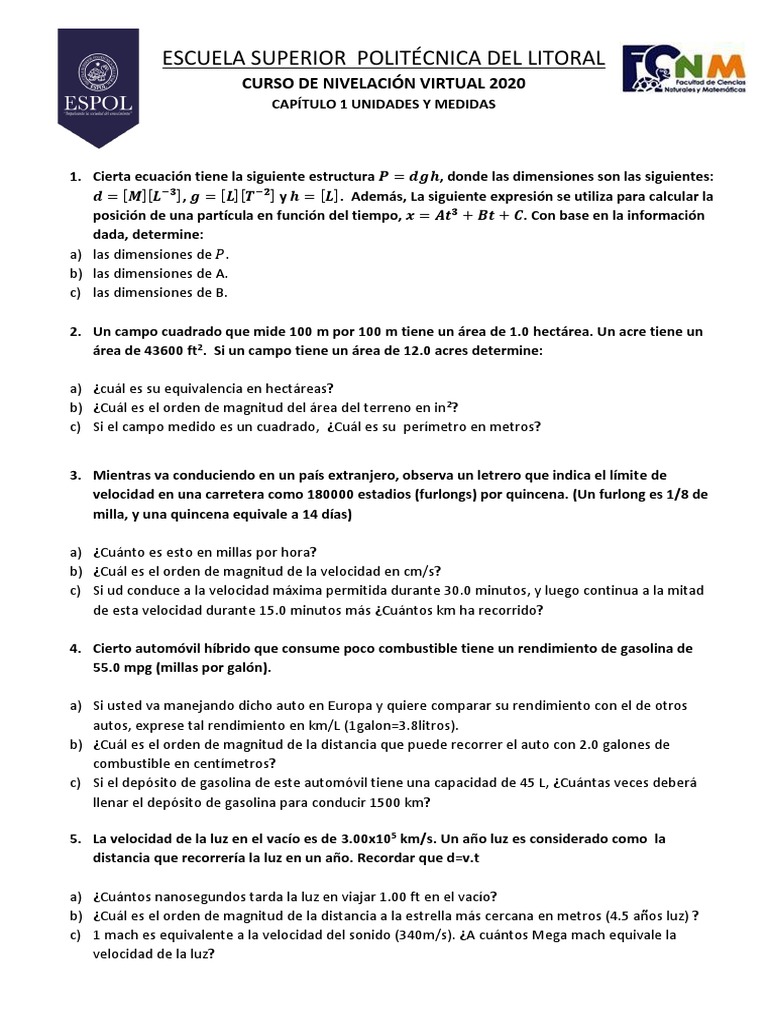 Problemas para Resolver | PDF