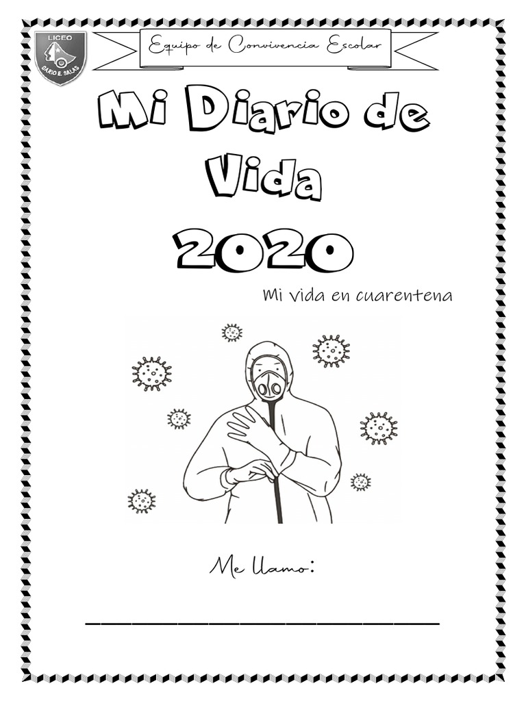Diario de Cuarentena Escolar | PDF