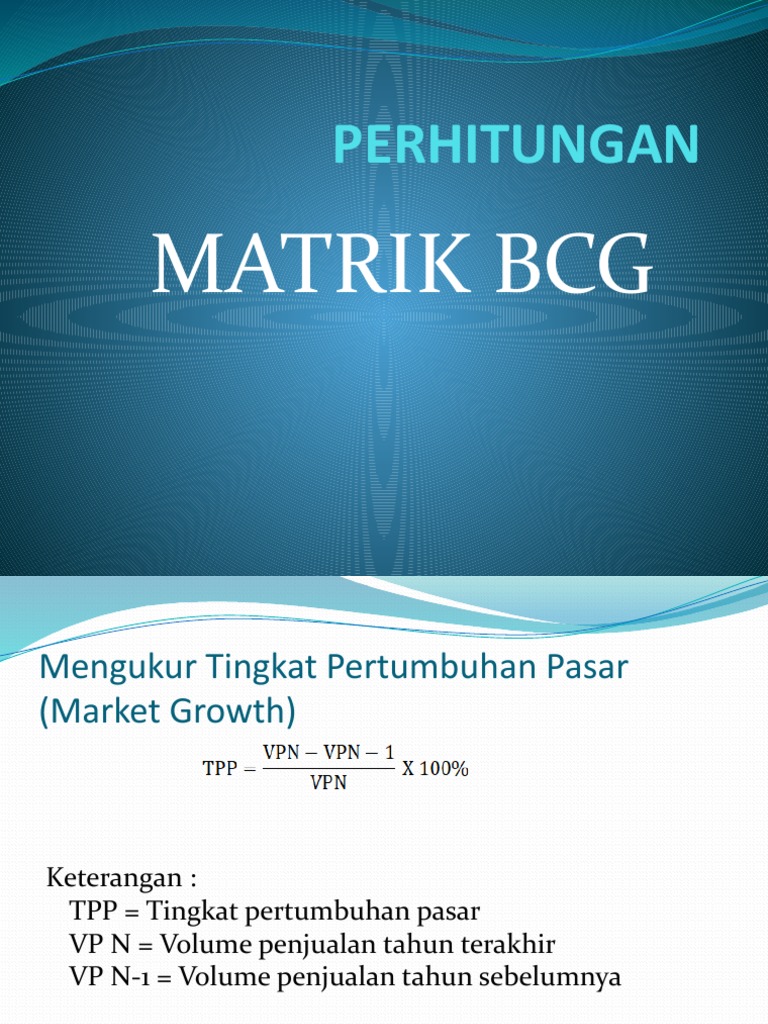 Perhitungan BCG | PDF