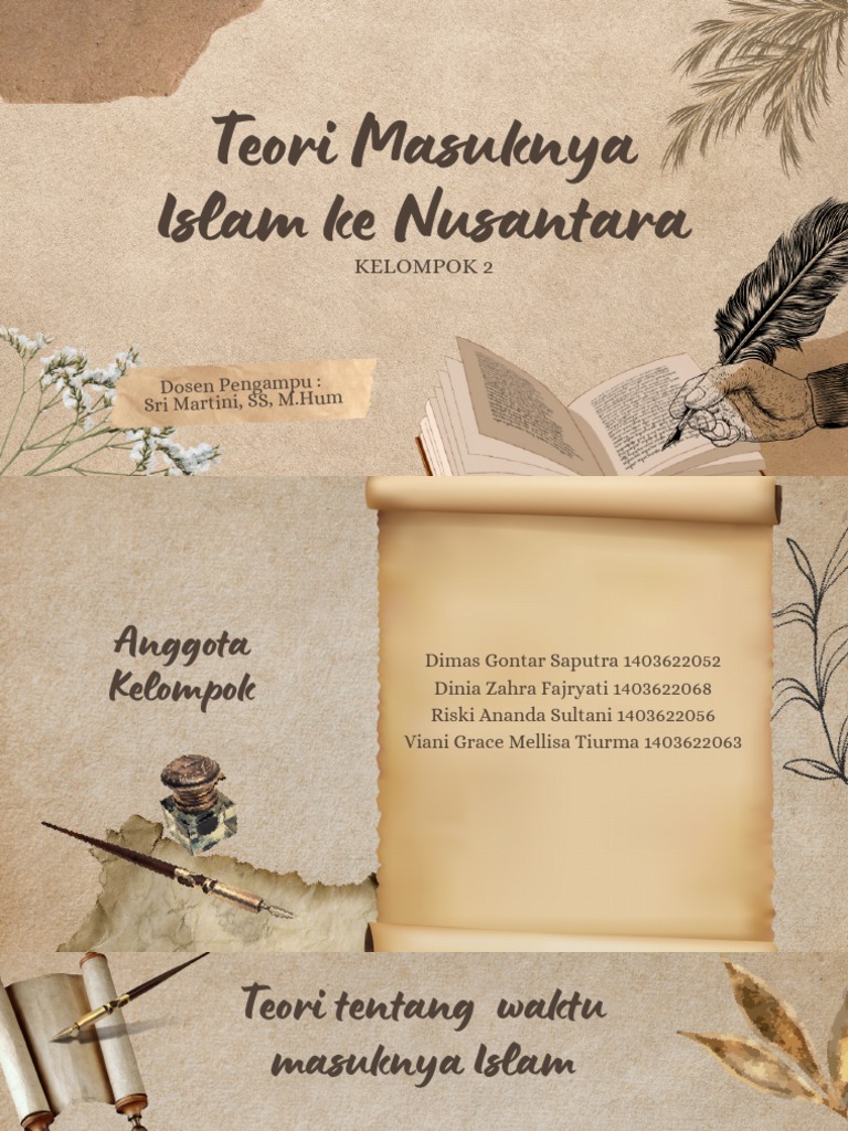 Teori Masuknya Islam ke Nusantara | PDF