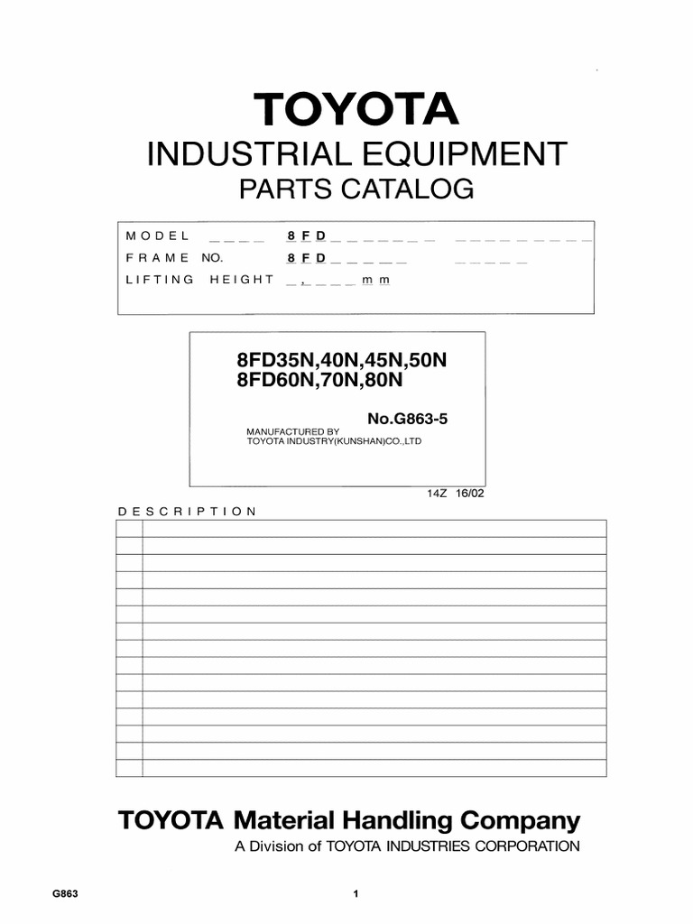 8FD35N, 40N, 45N, 50N, 60N, 70N, 80N | PDF