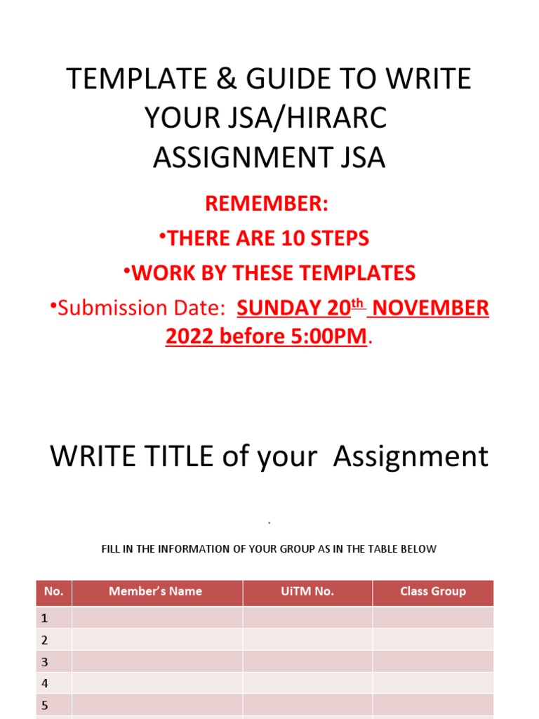 Appendix 2 Guide To Jsa | PDF | Risk | Matrix (Mathematics)