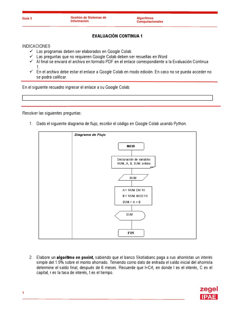 Evaluación de Algoritmos en Python | PDF | Informática | Tecnología