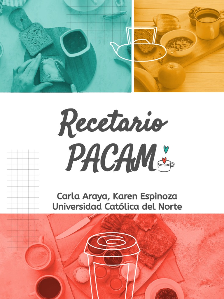 Recetario PACAM, Material A | PDF | Cocina europea | Alimentos