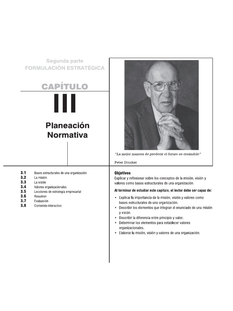 Adm Estrategica de La Visión A La Ejecución - Gallardo Cap 3 | PDF