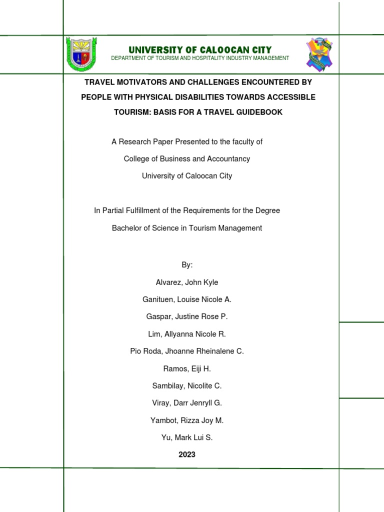 Thesis Final Pages Edited | PDF | Disability | Accessibility Thesis Final Pages Edited | PDF | Disability | Accessibility