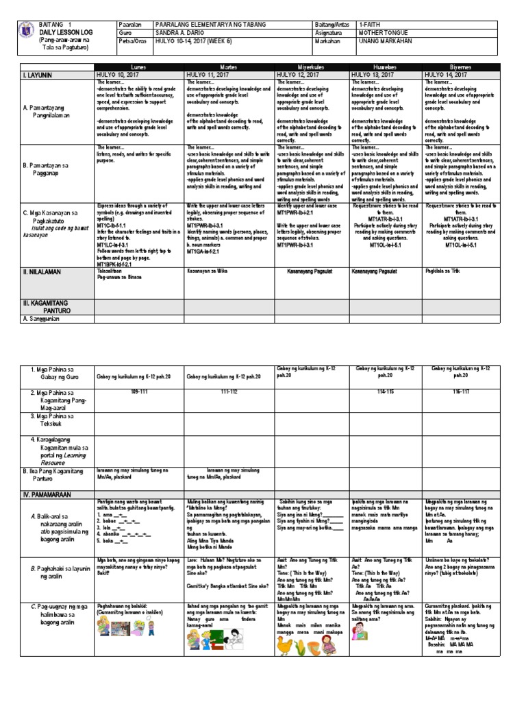 Week 6 QTR 1 MTB | PDF