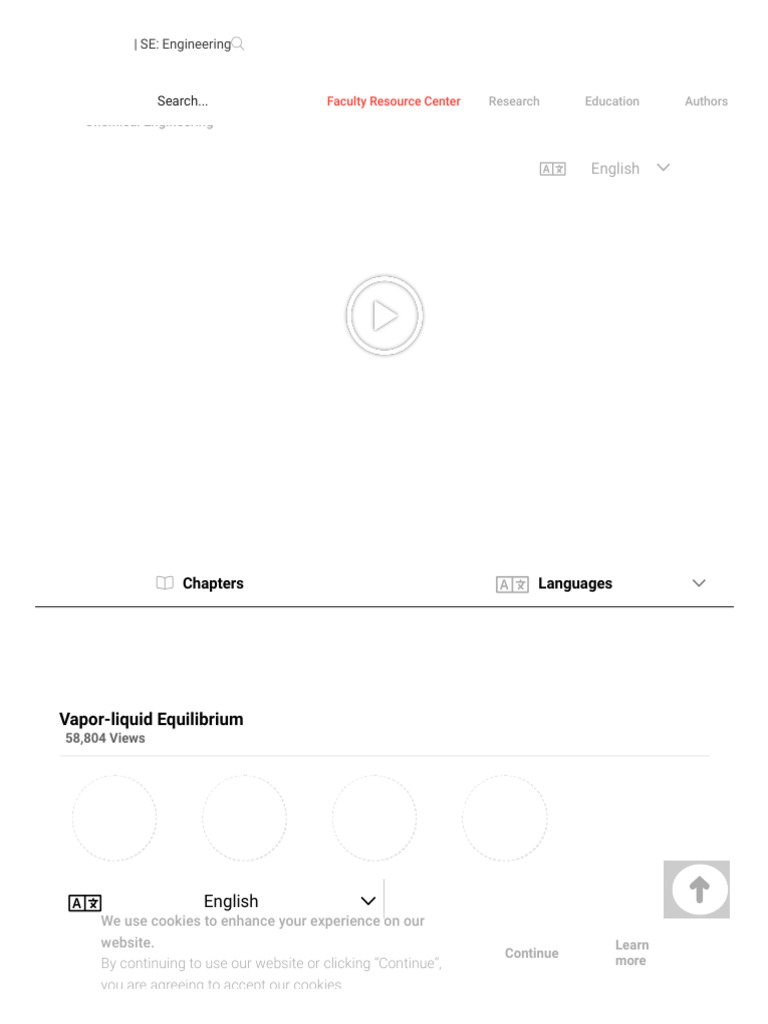 JOVE Mike Benton Kerry Dooley Vapor-Liquid Equilibrium, Activity Coefficient, Fugacity ...