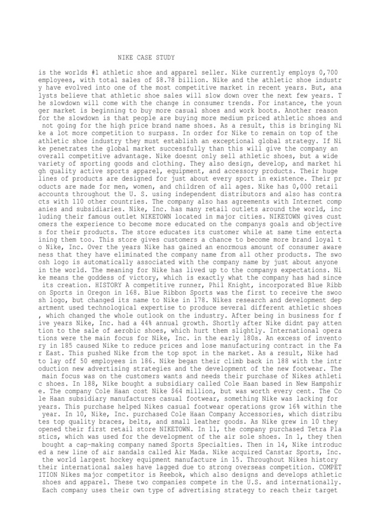 Nike Pdf Nike Shoe