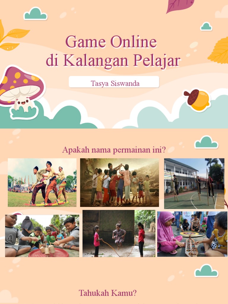 Materi Presentasi Game Online | PDF