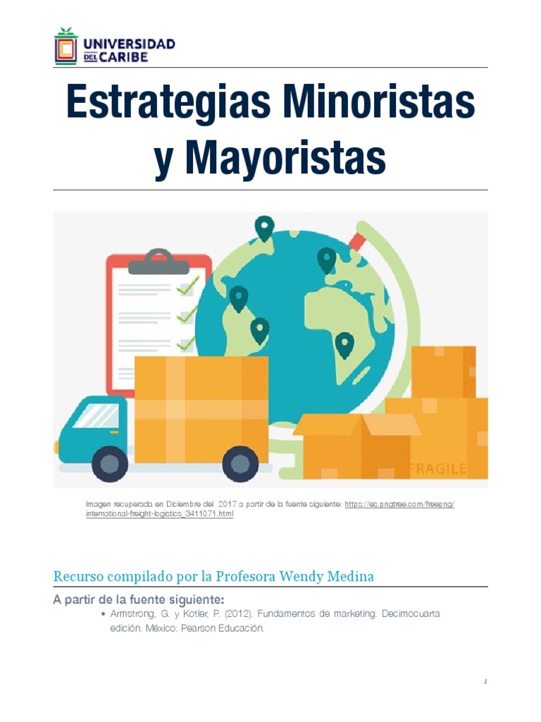Unidad 3. Recurso 6. Estrategias Minoristas y Mayoristas | PDF | Al por ...