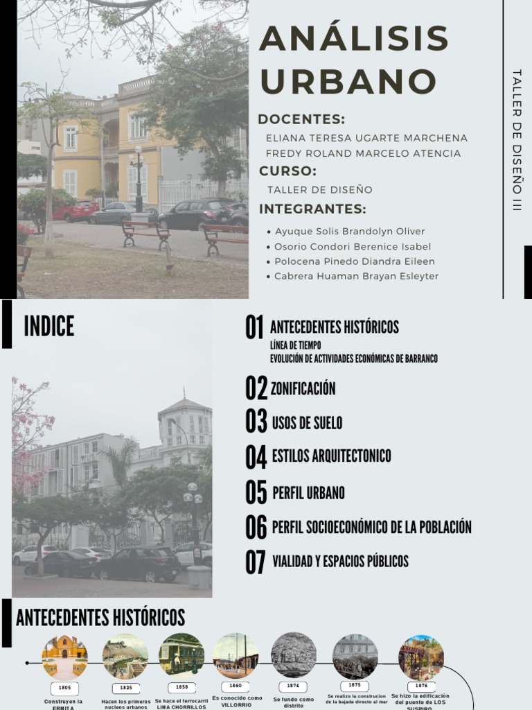 Analisis Urbano | PDF | Diseño arquitectonico | Arquitectura