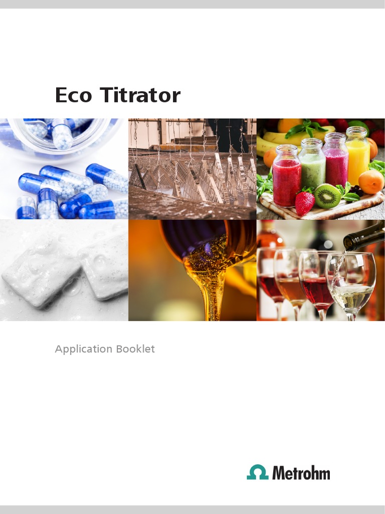Booklet Eco Titrator | PDF | Titration | Chemistry