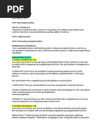 SCRIPT FOR BABY's DEDICATION PROPER | PDF