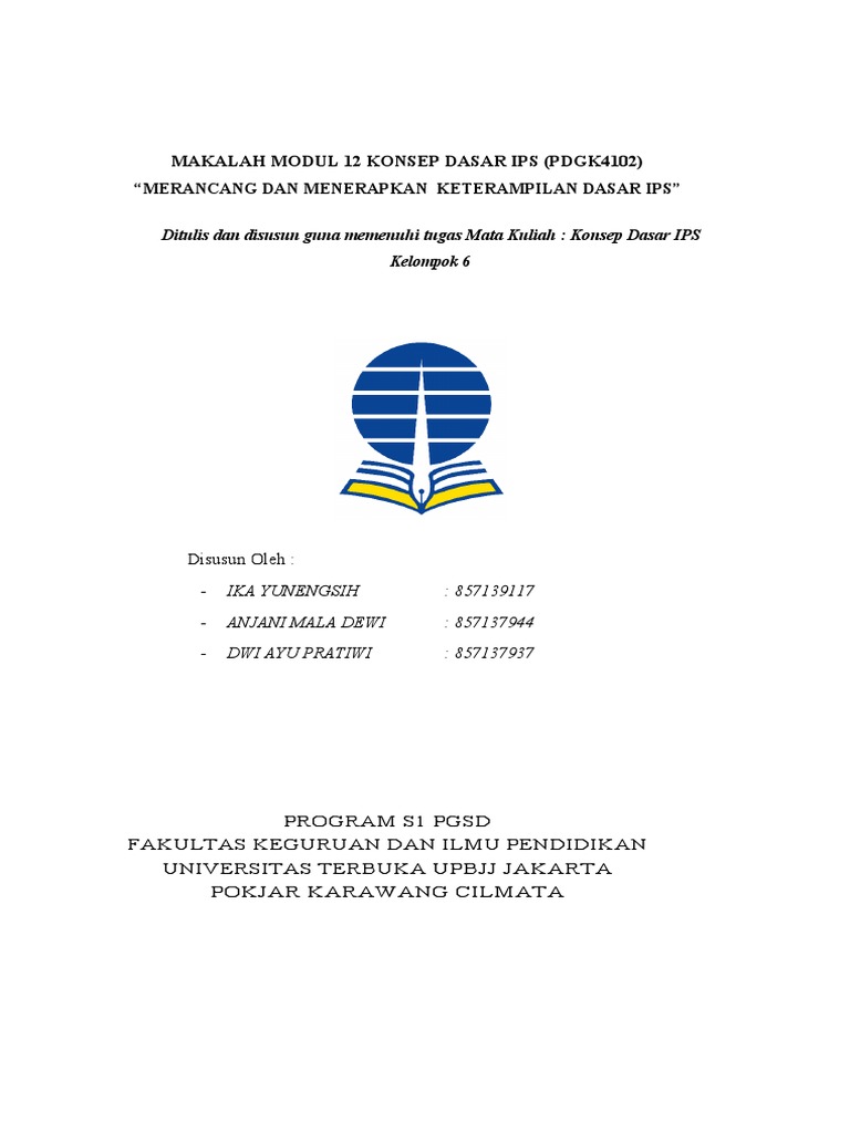 Keterampilan Dasar IPS di Sekolah Dasar | PDF