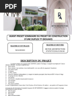 Projet de Construction D'un Immeuble de Type R+3 Pour Le Compte de MR Ibrahima Dione | PDF