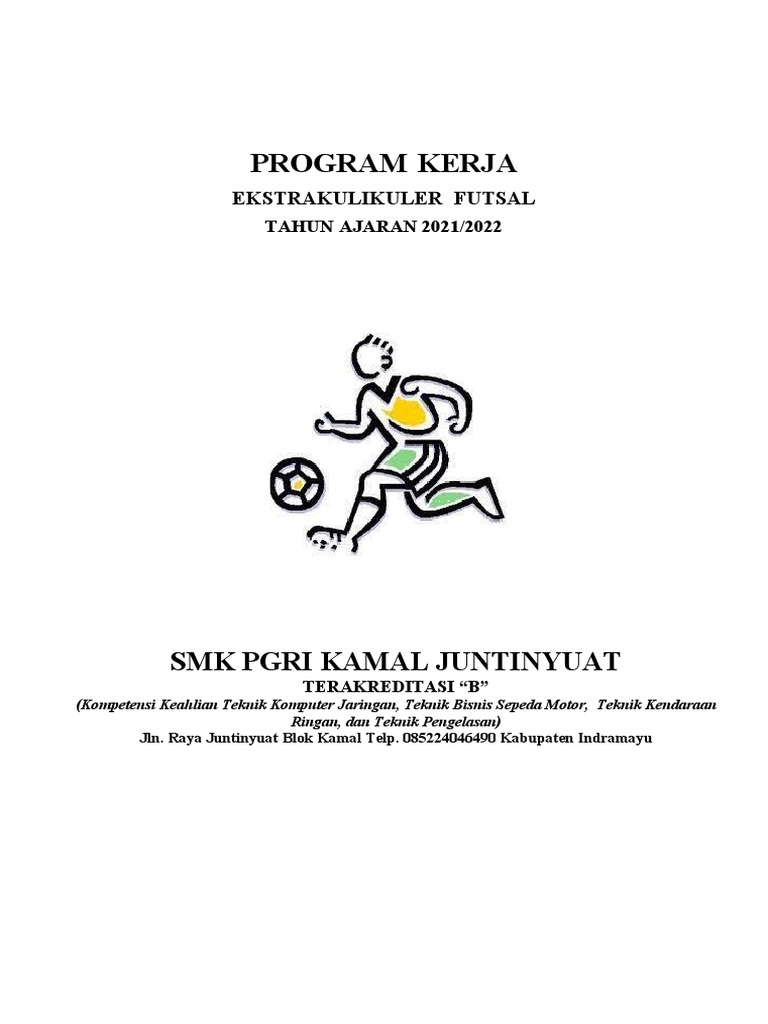 Bagi Program Kerja Futsal | PDF