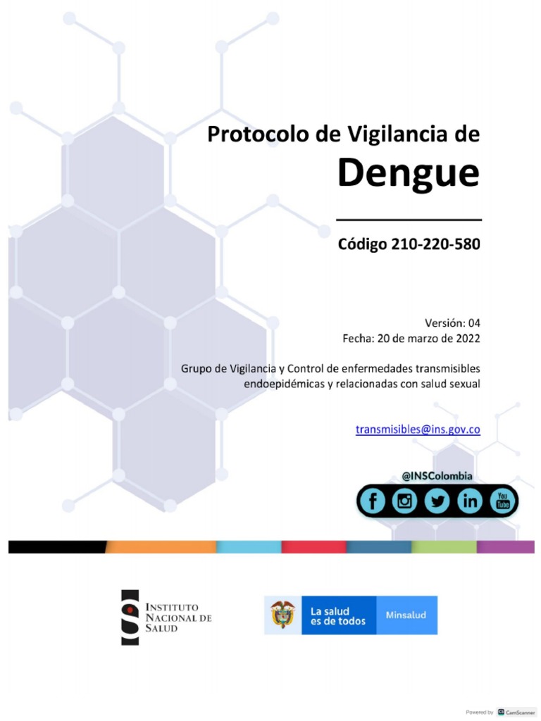 Protocolo de Vigilancia de Dengue 9 | PDF Protocolo de Vigilancia de Dengue 9 | PDF