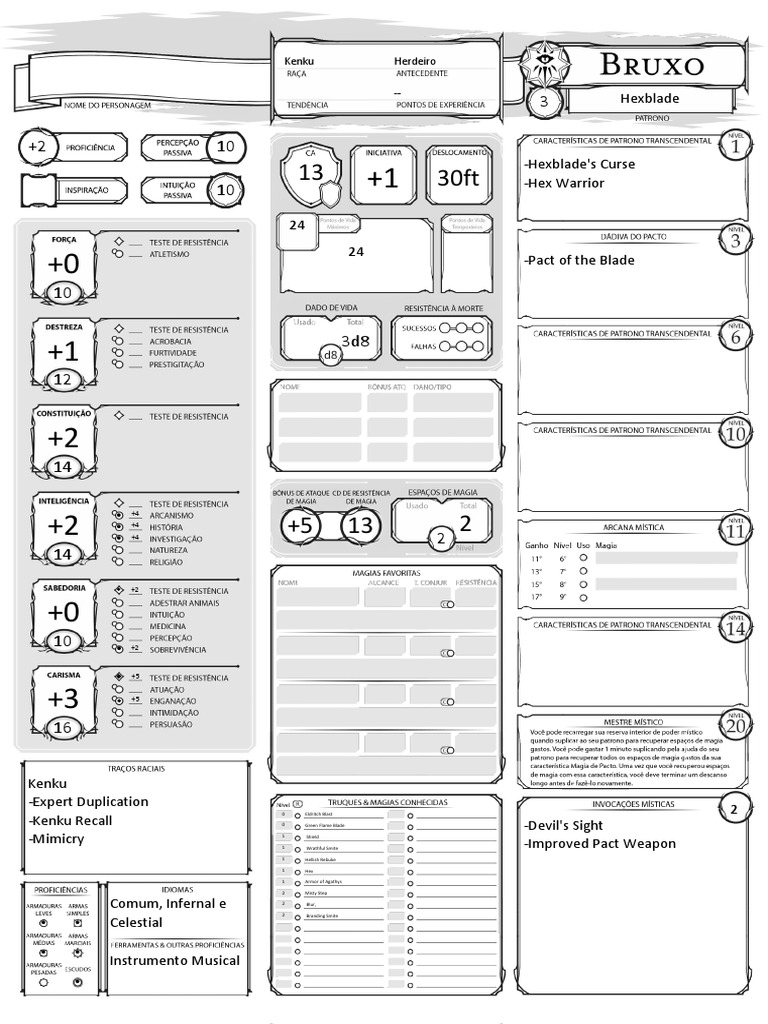 Kenku Hexblade | PDF
