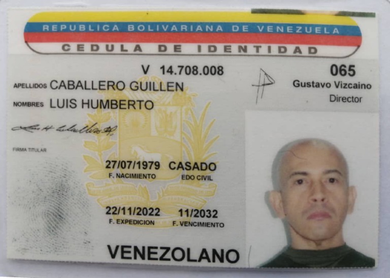 Cedula Luis Caballero | PDF