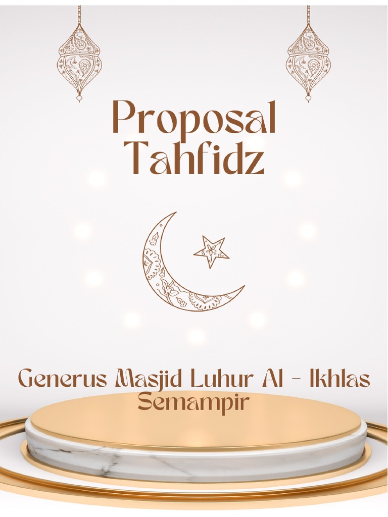 Proposal Tahfidz | PDF