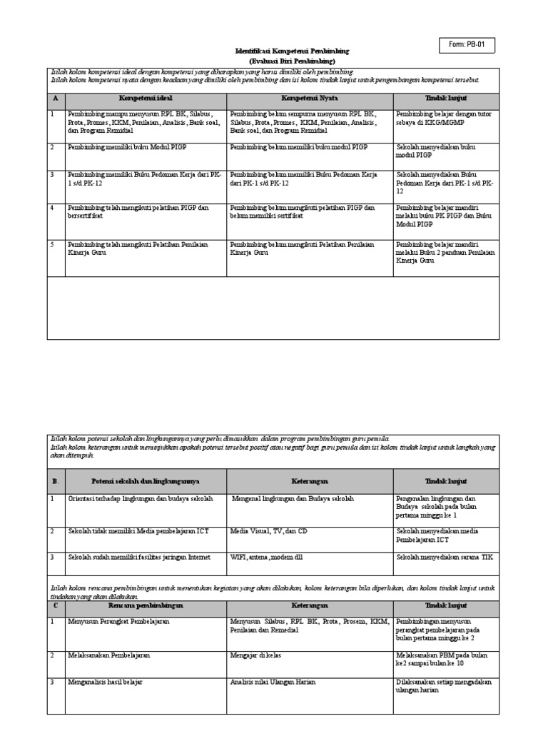 Form PB-01 S.D PB-04 | PDF
