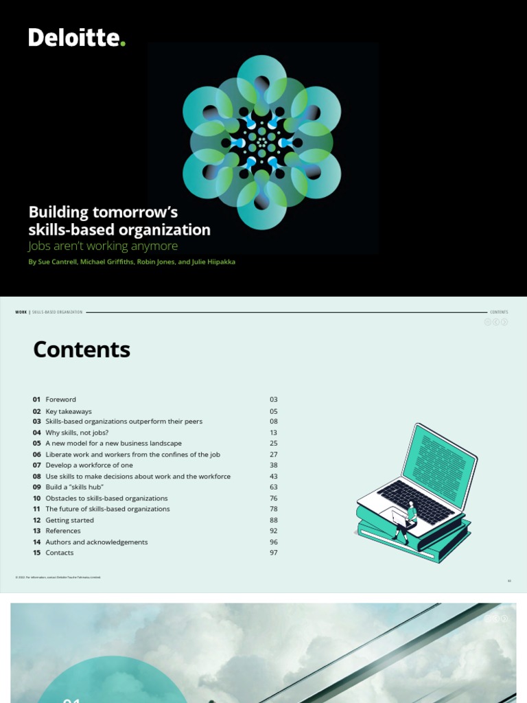 Deloitte Skills Based Organization | PDF | Employment | Motivation