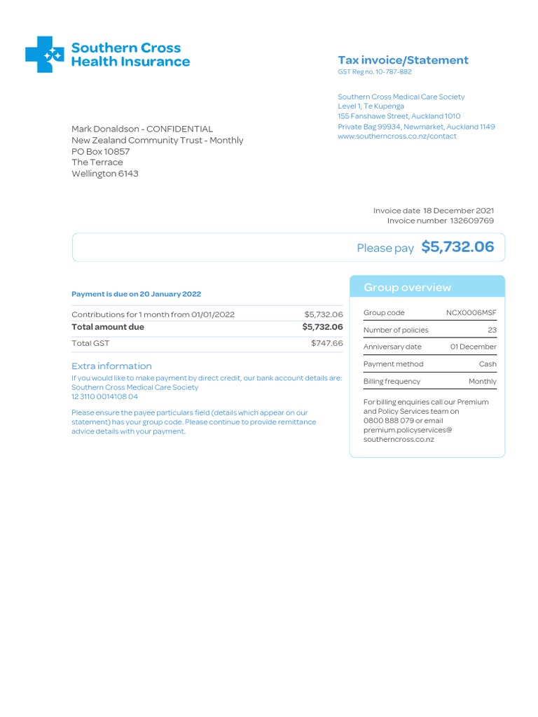 Group Invoice | PDF