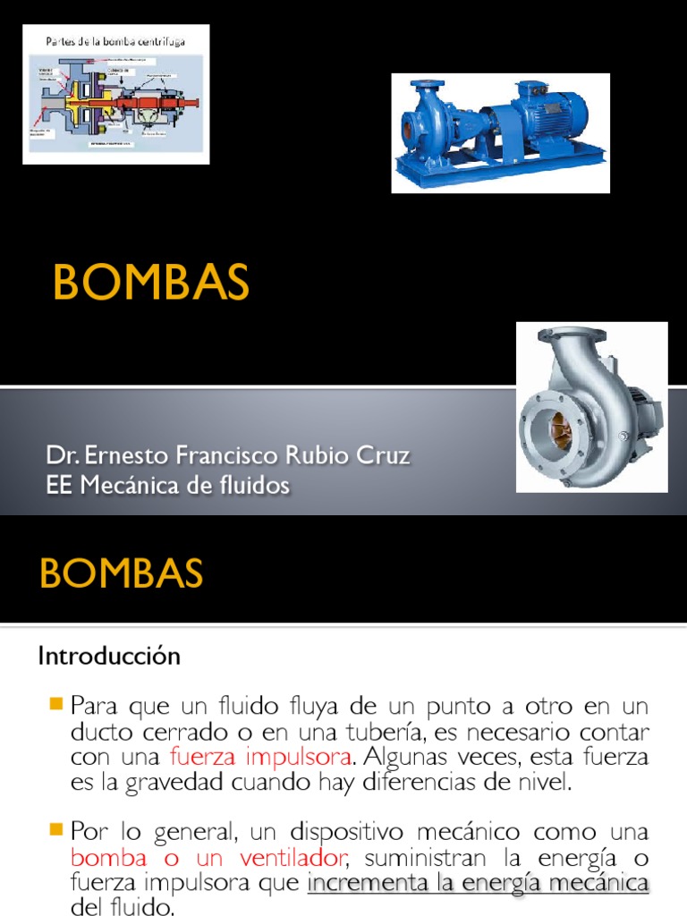 Bombas | PDF | Bomba | Presión