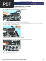 (RENAULT) Manual de Taller Renault Motor K4M | PDF