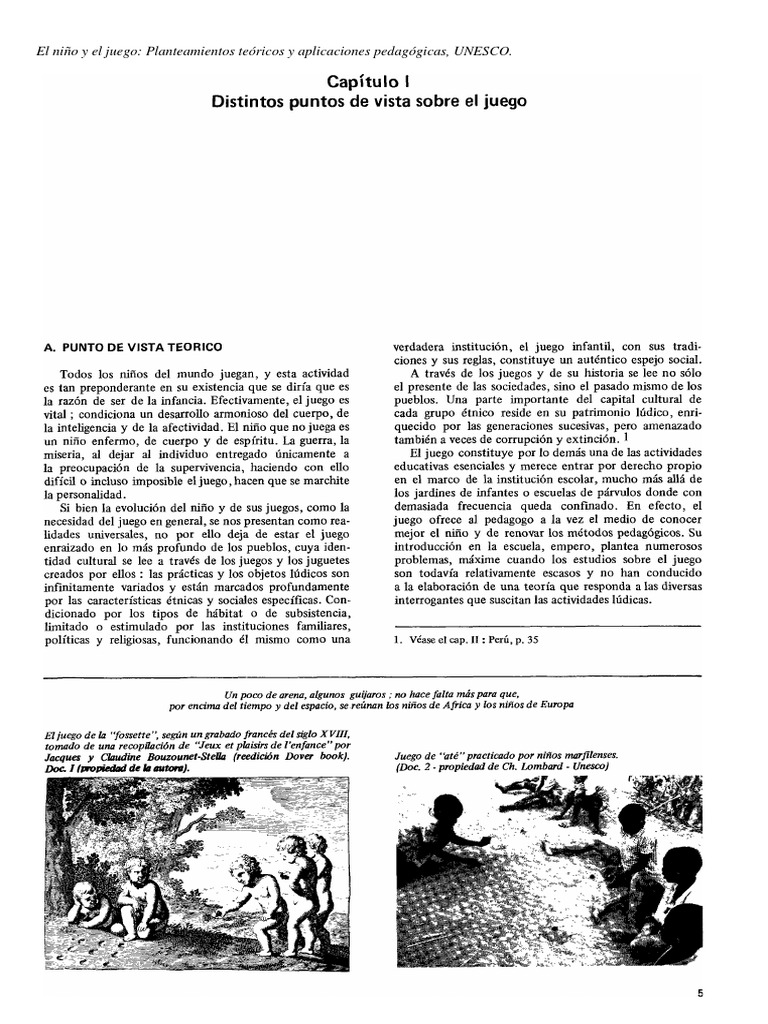 El Juego - Los Puntos de Vista | PDF