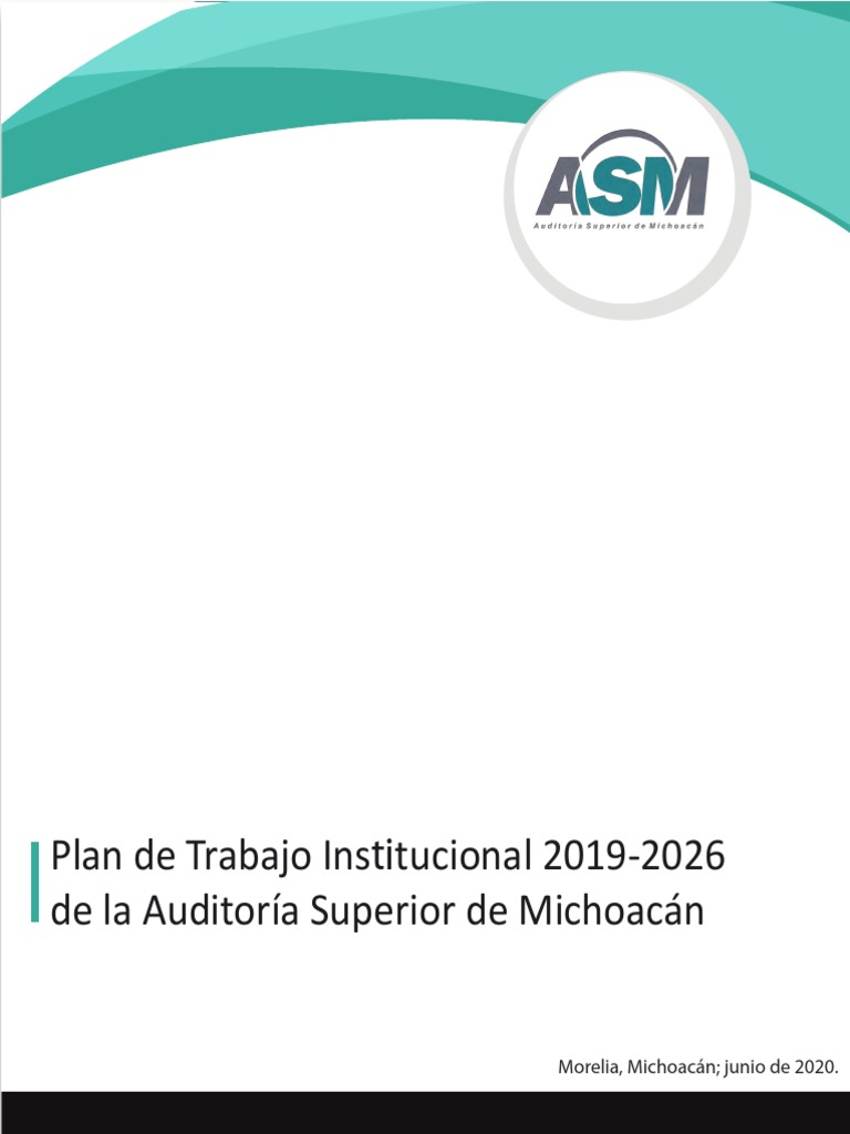 Plan ASM 2019 - 2026 | PDF | Responsabilidad | Auditoría