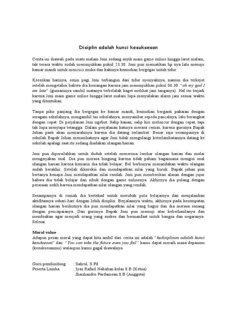 Sinopsis Pantomim | PDF
