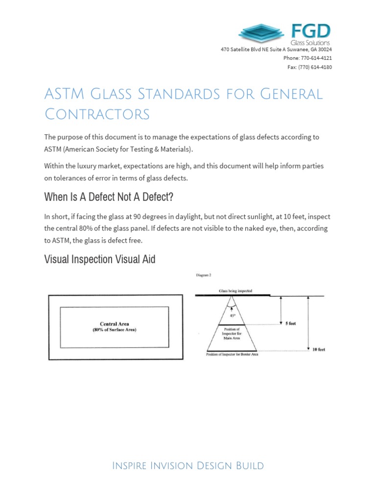 ASTM Glass Standards | PDF | Specification (Technical Standard) | Glasses