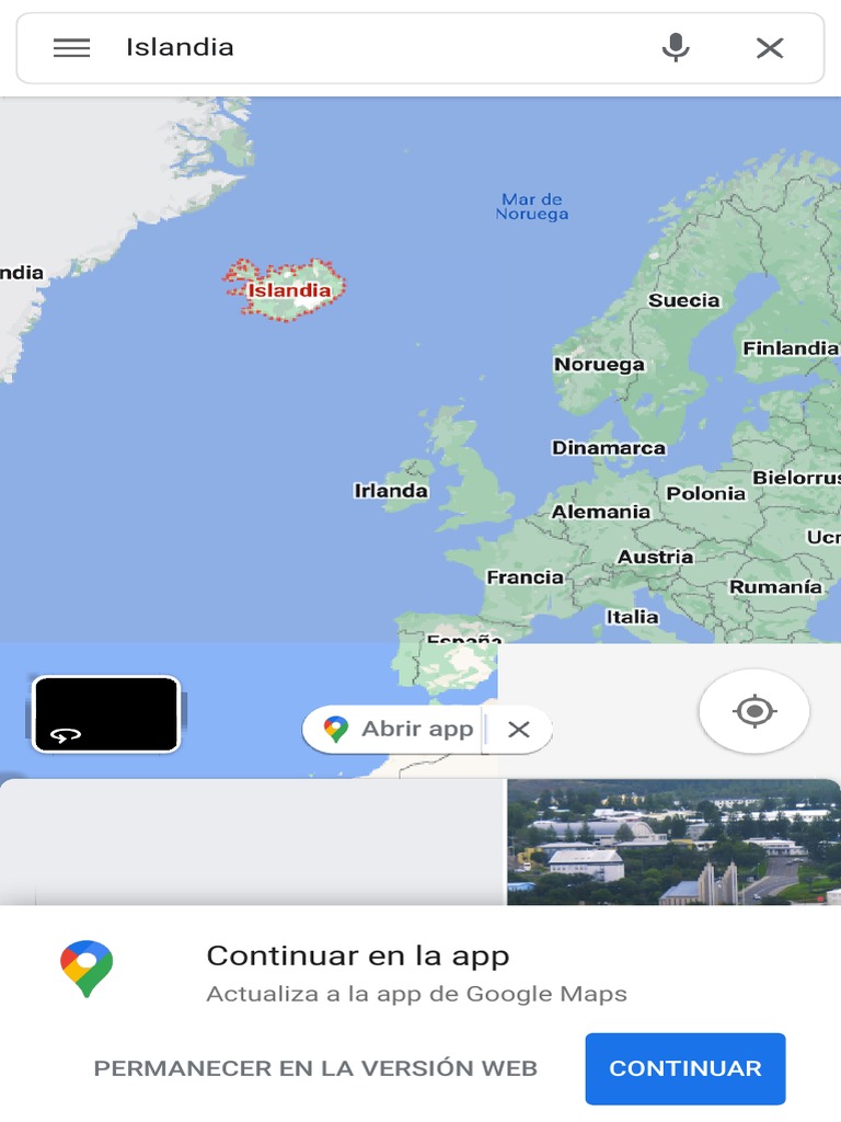 Islandia - Google Maps | PDF