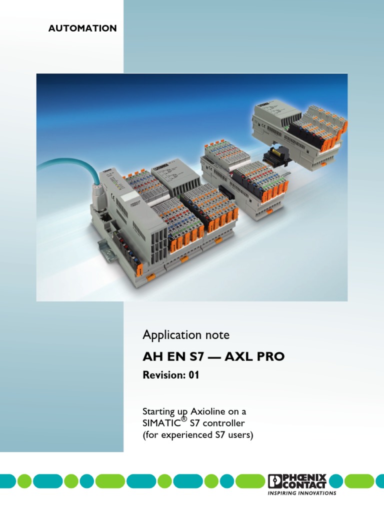 Ah en s7 Axl Pro 8103 en 01 Modulo RTD Phoenix Profinet | PDF | System Software | Computer ...