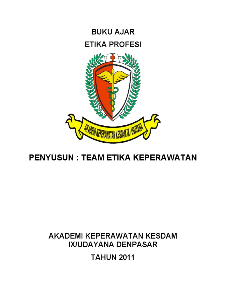 Buku Ajar Etika Profesi Pdf